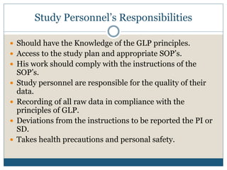 Good laboratory practice | PPT