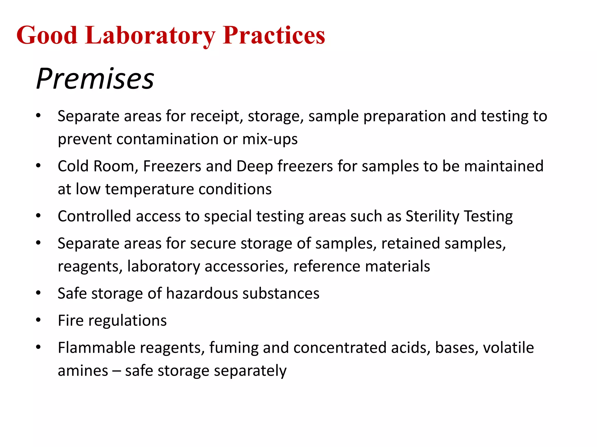 Good Laboratory Practice (GLP) | PPTX