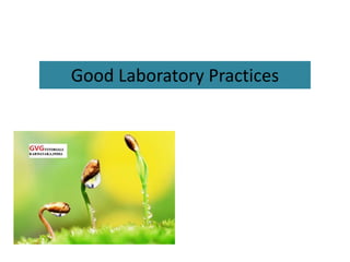 Good Laboratory Practice (GLP) | PPTX
