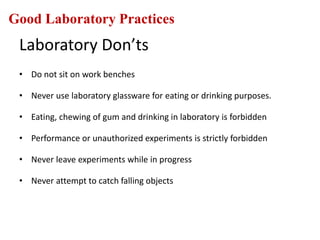 Good Laboratory Practice (GLP) | PPTX