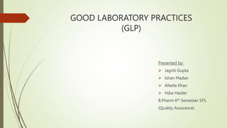 GLP.pptx | Pharmaceutical Industry | Industries