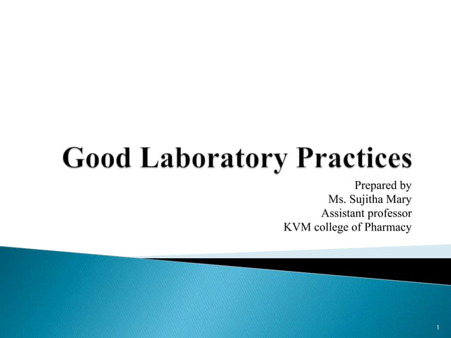 Good laboratoty practise | PPT