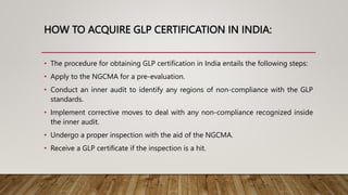 Good laboratory practice certification.pptx