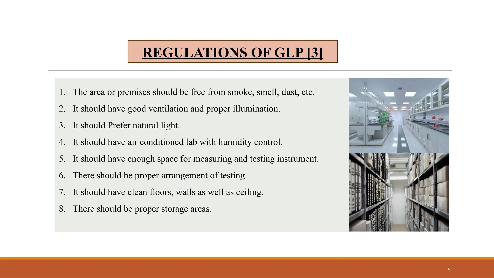 GUIDLINES FOR GOOD LABORATORY PRACTICES [GLP] | PPTX