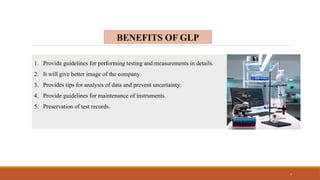 GUIDLINES FOR GOOD LABORATORY PRACTICES [GLP] | PPTX