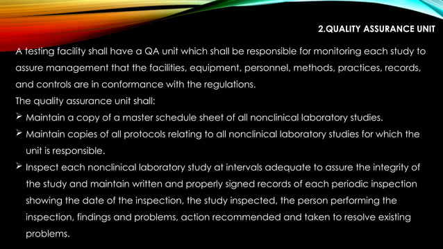 Good Laboratory Practices (GLP), Introduction & Principle | PPTX