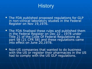 GLP in pharmaceutical industry to meet GMP requirements.ppt