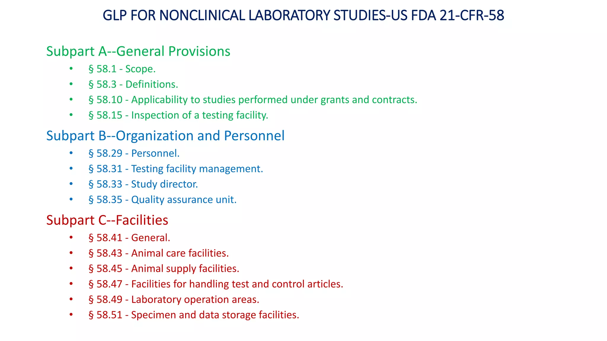 GLP in Pharmaceutical Industry by Dr.A S Charan | PDF