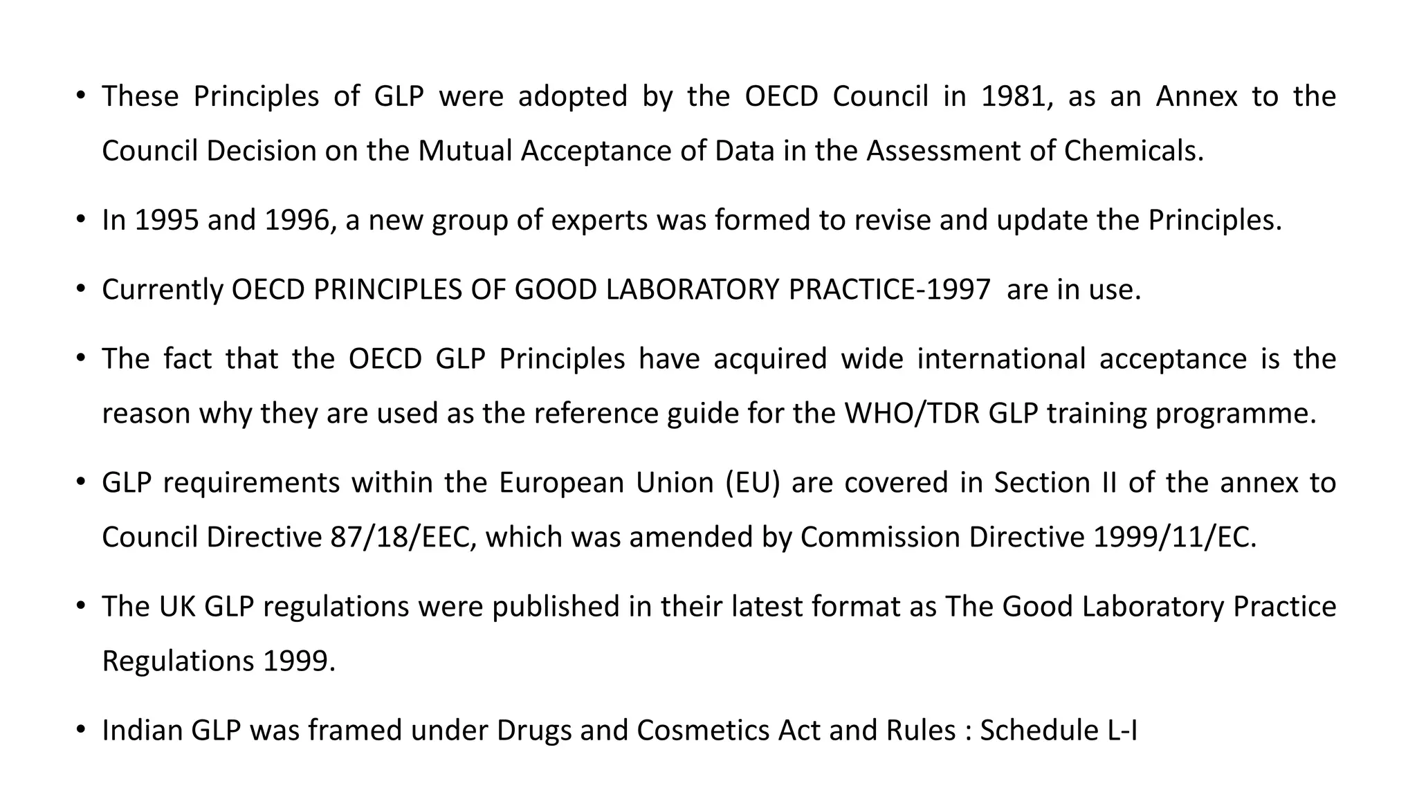 GLP in Pharmaceutical Industry by Dr.A S Charan | PDF