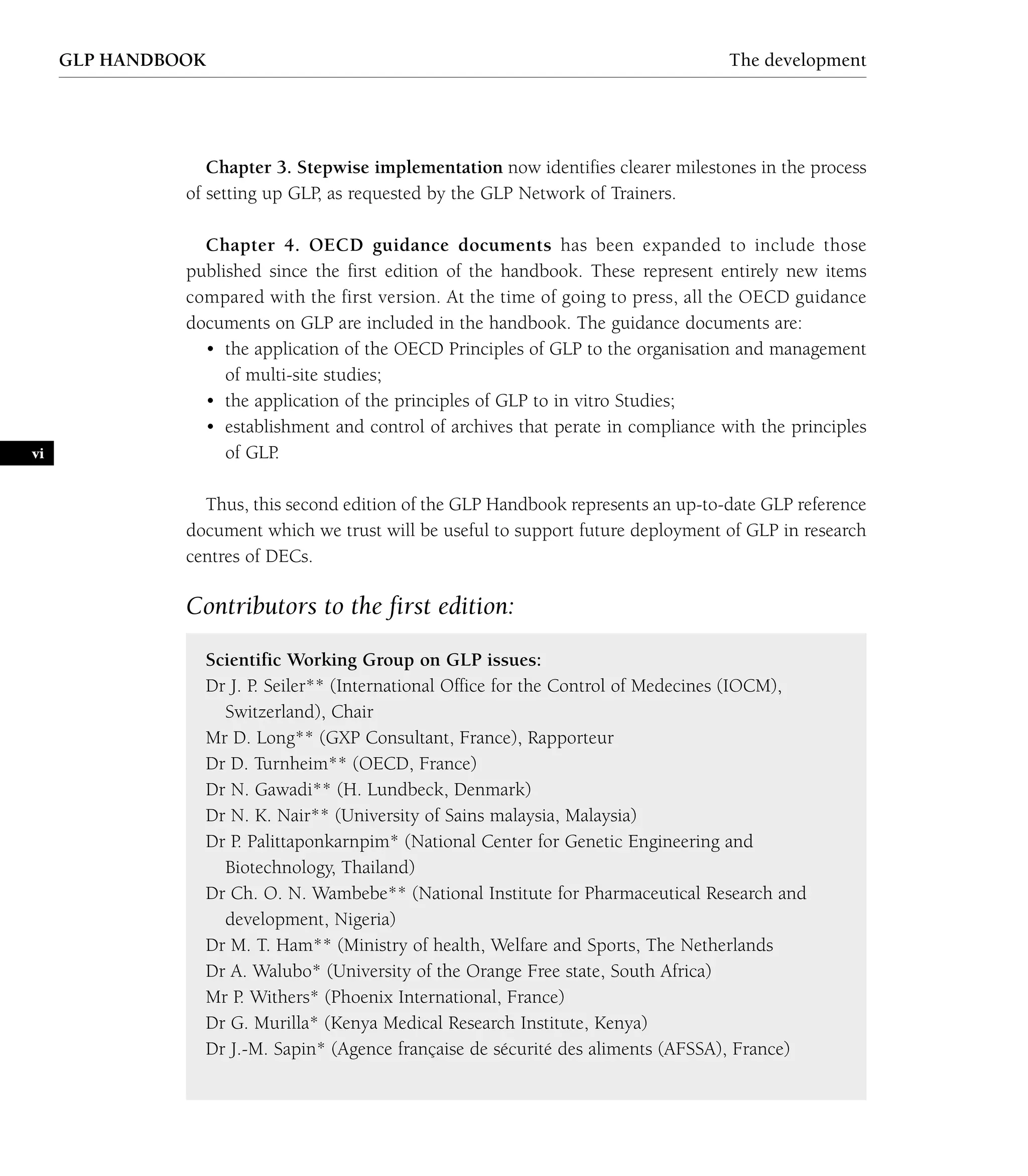 Good Laboratory Practice Handbook | PDF