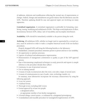 Good Laboratory Practice Handbook | PDF
