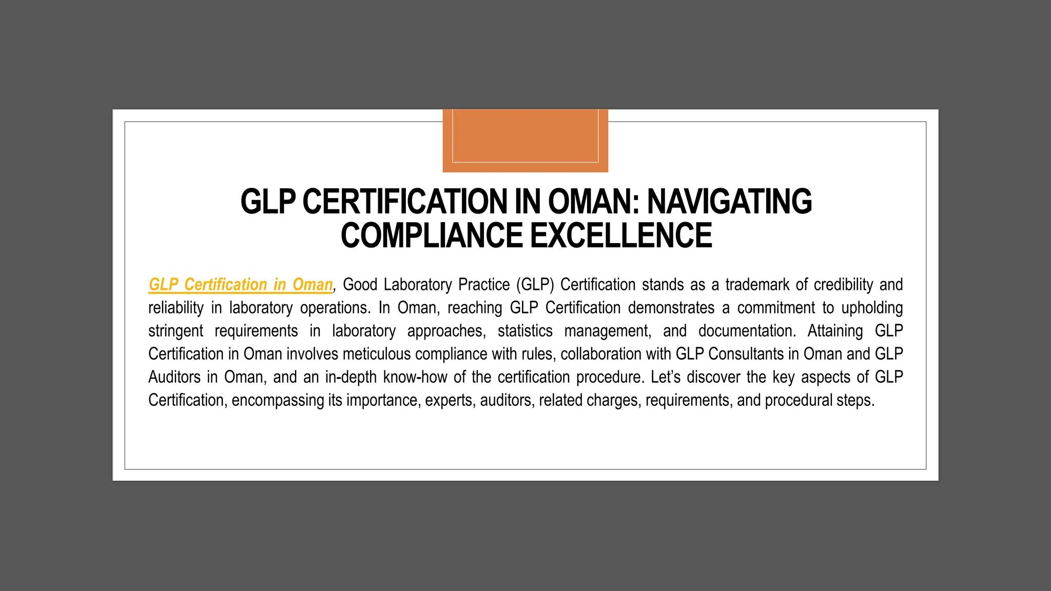 GLP Certification in Oman.pptx
