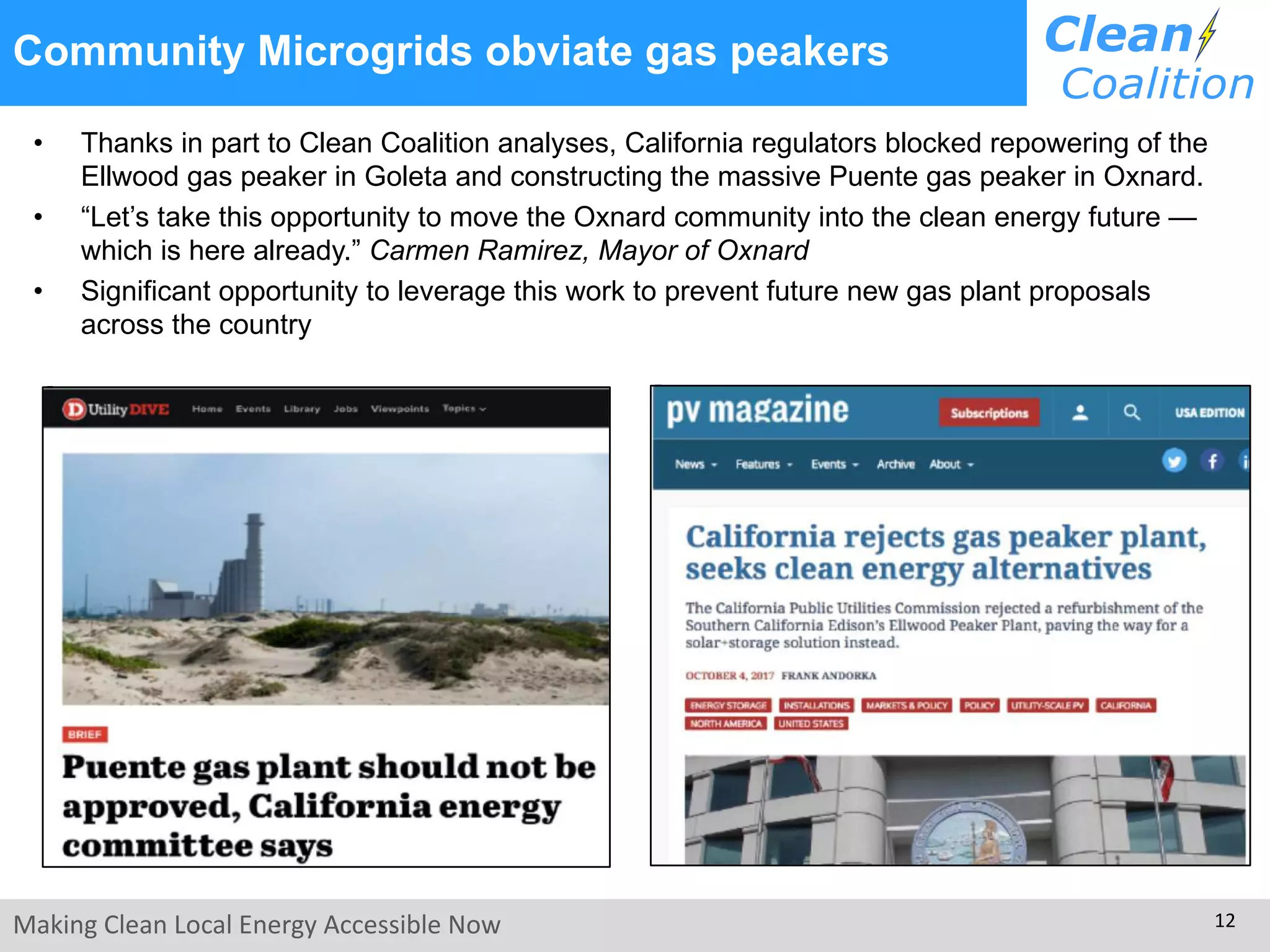 Goleta Load Pocket Community Microgrid: Renewables-driven Resilience ...