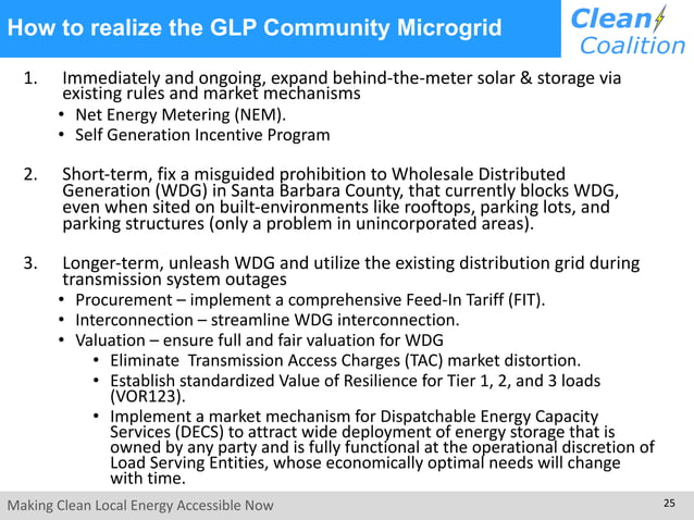 Goleta Load Pocket Community Microgrid: Renewables-driven Resilience ...