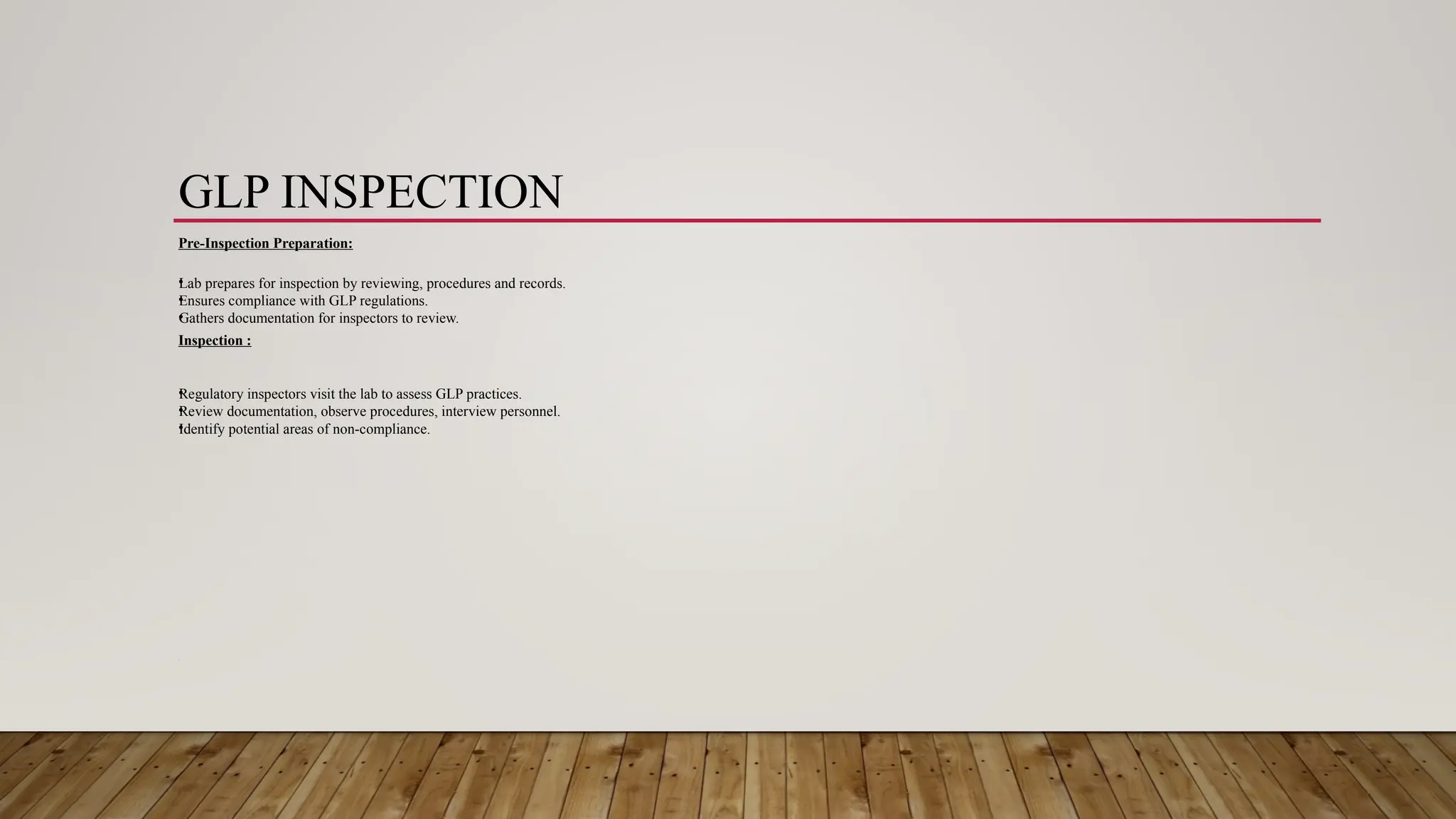 Good Laboratory Practices , Basic Information for proper understanding ...