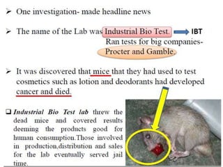 GOOD LABORATORY PRACTICES history | PPTX