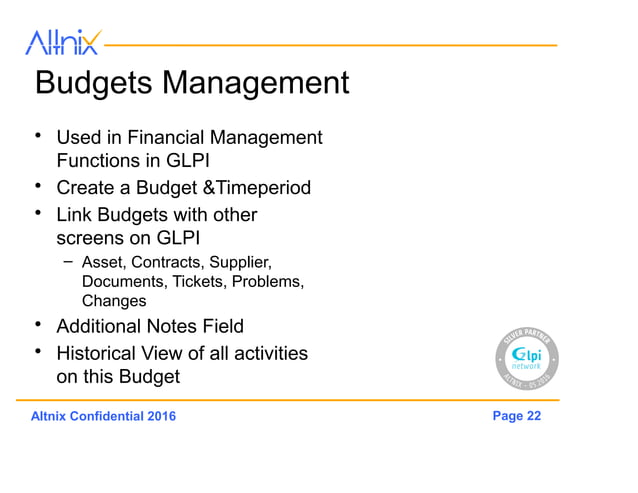 Open Source GLPi Network Asset Management and ITSM | PPTX