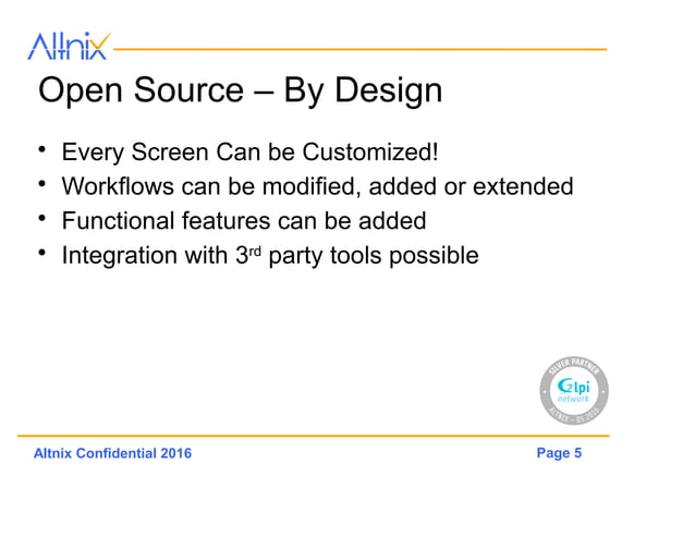 Open Source GLPi Network Asset Management and ITSM | PPTX