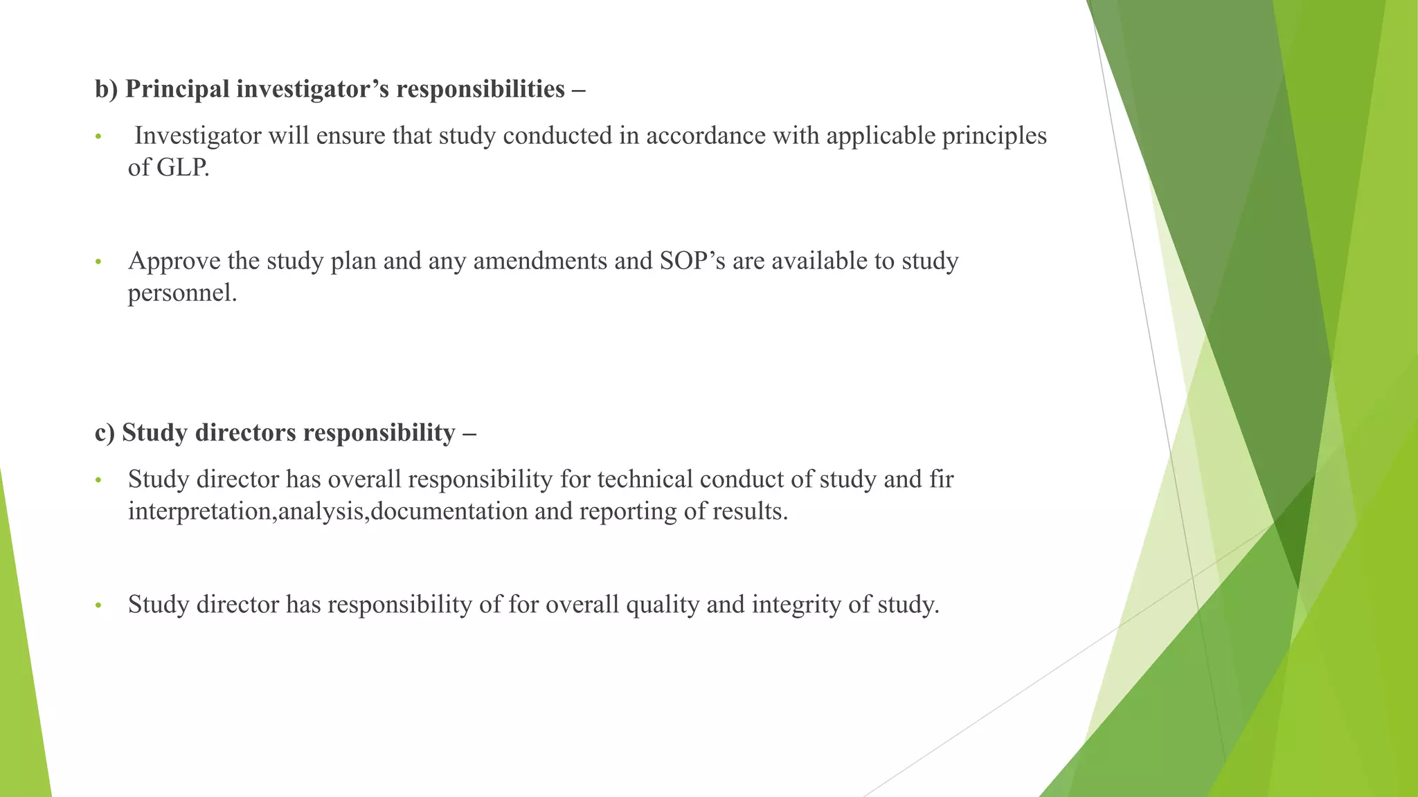 Good Laboratory Practice ppt | PPTX