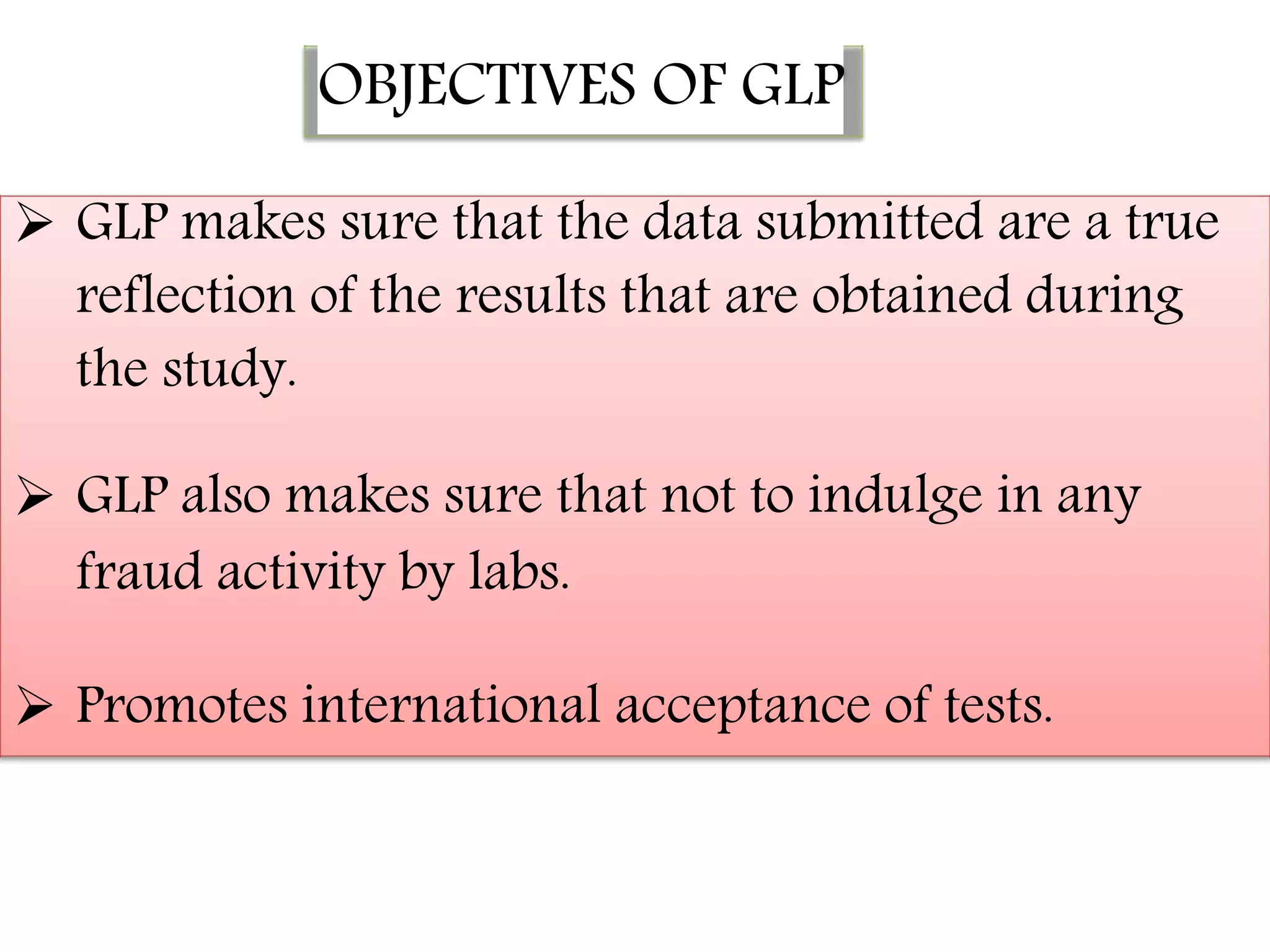 Glp ppt | PDF