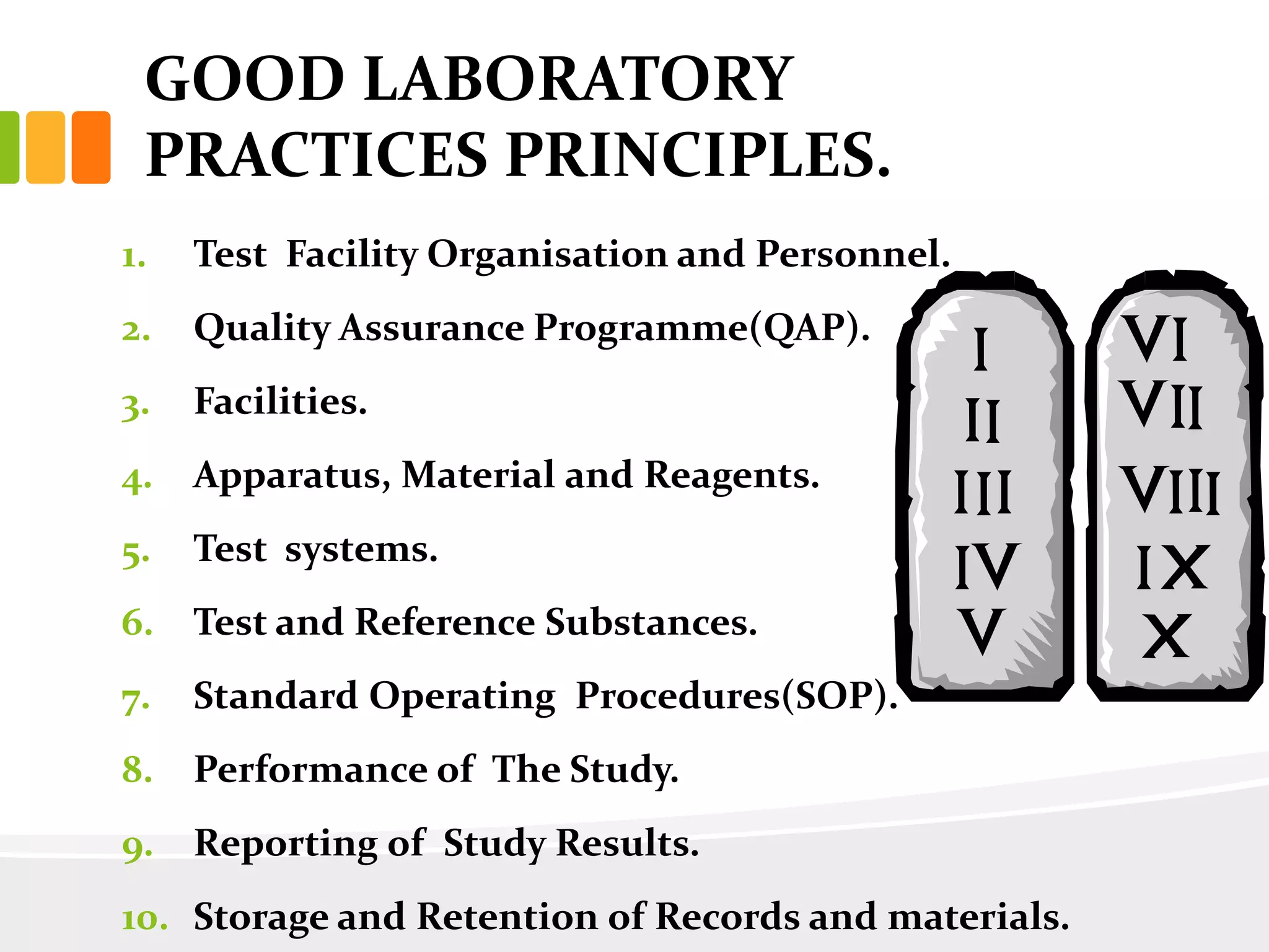 Good Laboratory Practices ppt | PPTX