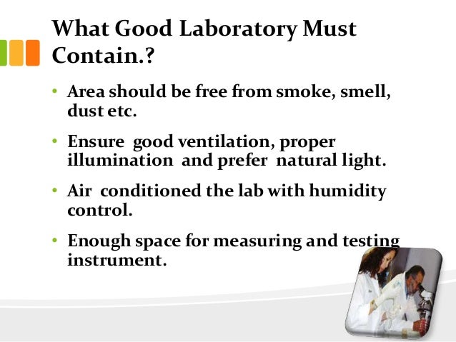 Good Laboratory Practices ppt