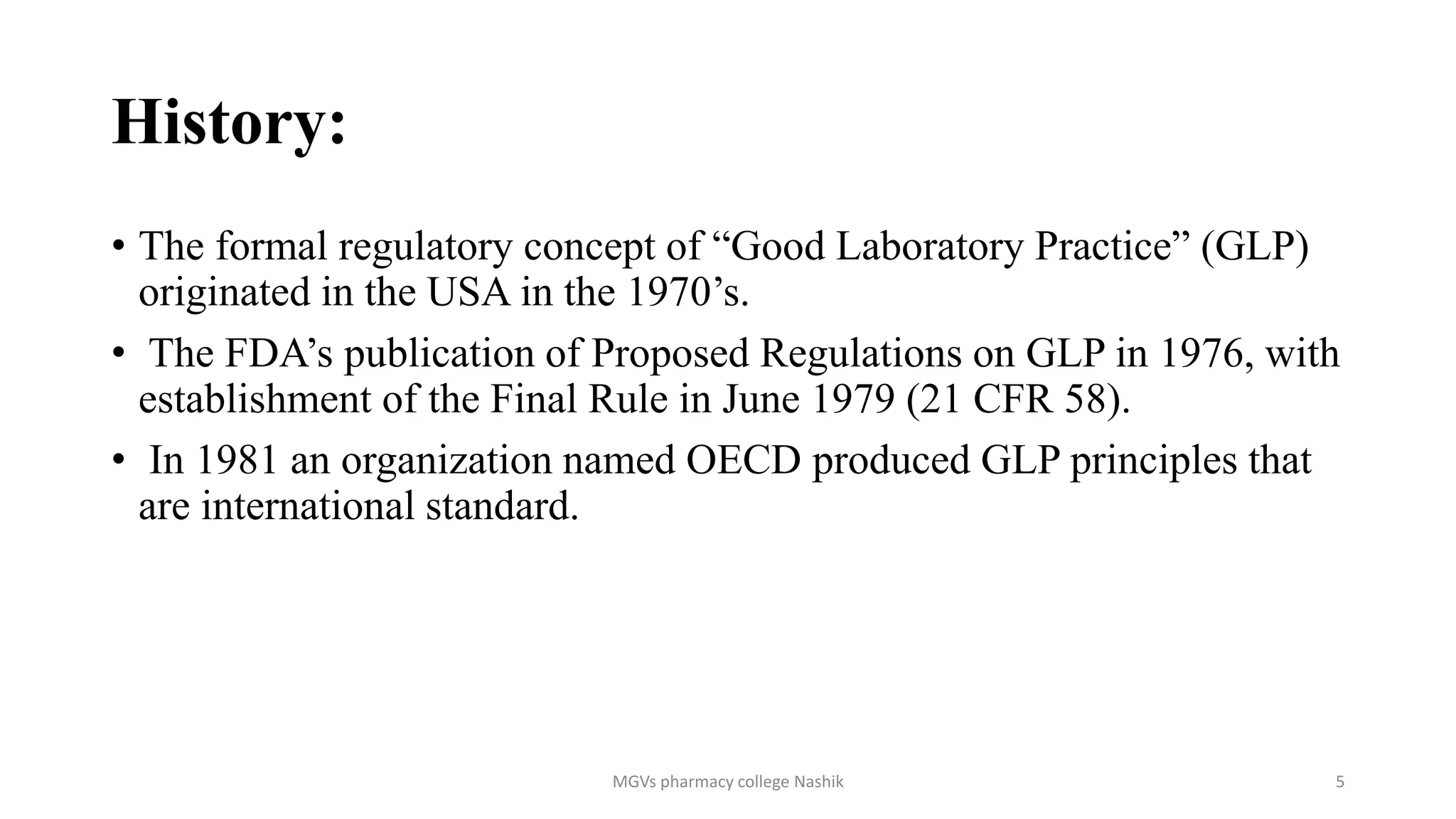 Good Laboratory Practice. Quality Control and quality Assurance | PPTX
