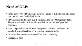 Good Laboratory Practice. Quality Control and quality Assurance | PPTX
