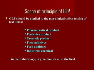 Glp & quality assurance | PPT