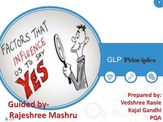 GLP and Schedule 1 | PPT