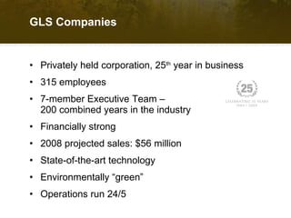 Gls presentation | PPT