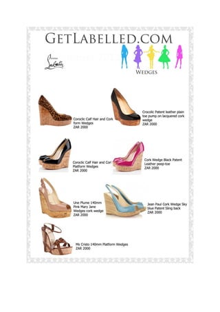 Get Labelled. Summer Catalogue: Christian Louboutin shoes | PDF
