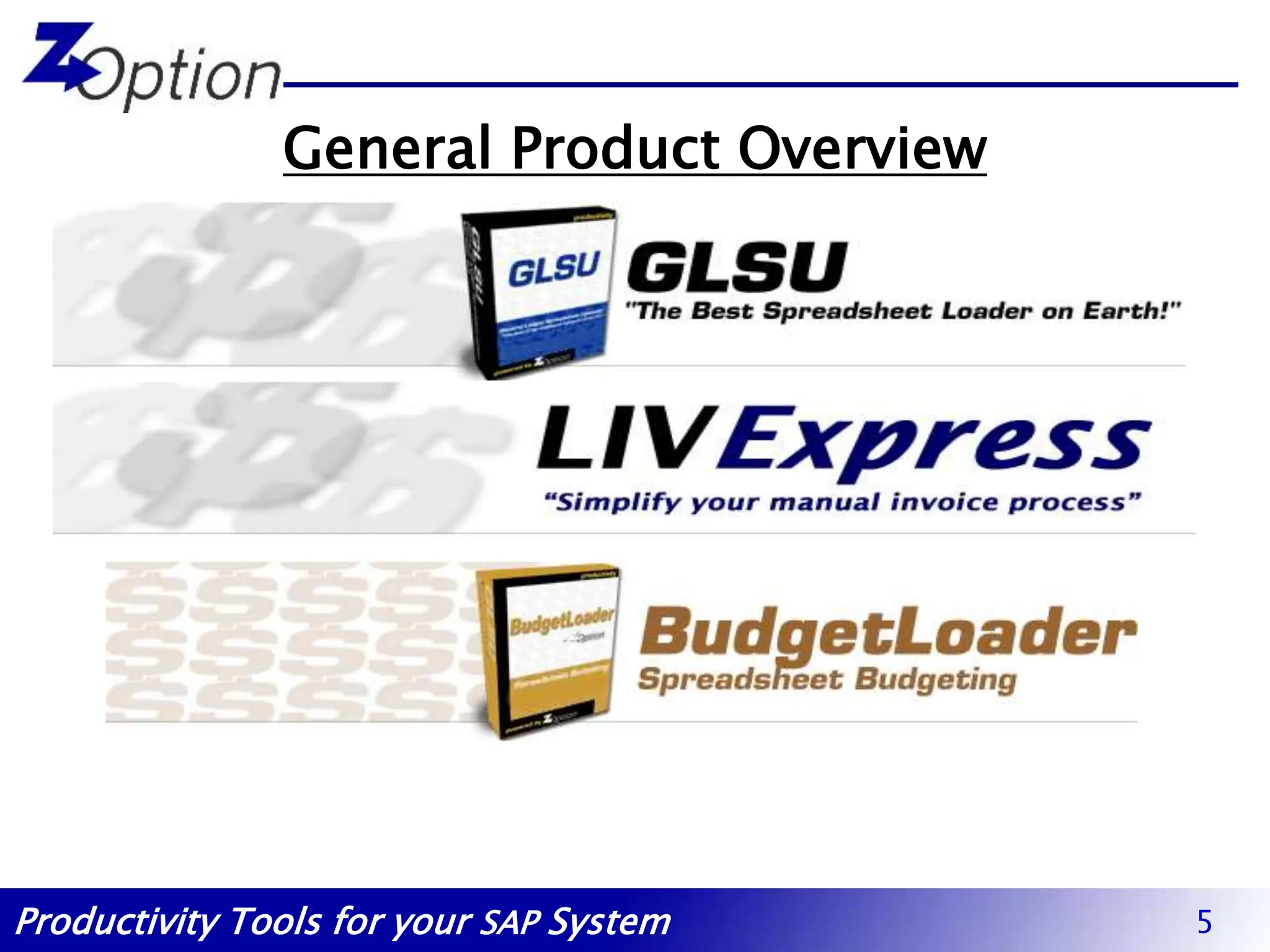 SAP presentation for GLU_used in demos.ppt