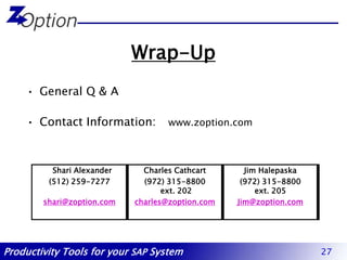 SAP presentation for GLU_used in demos.ppt