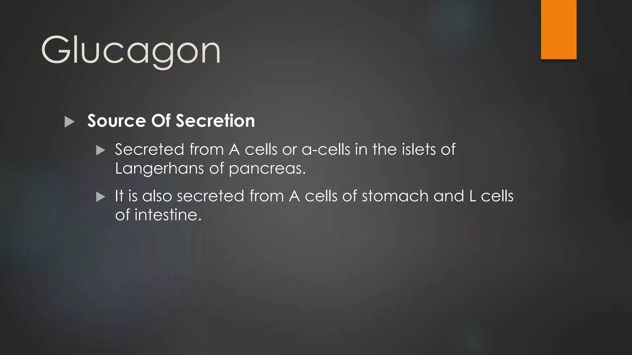 Glucagon | PPTX