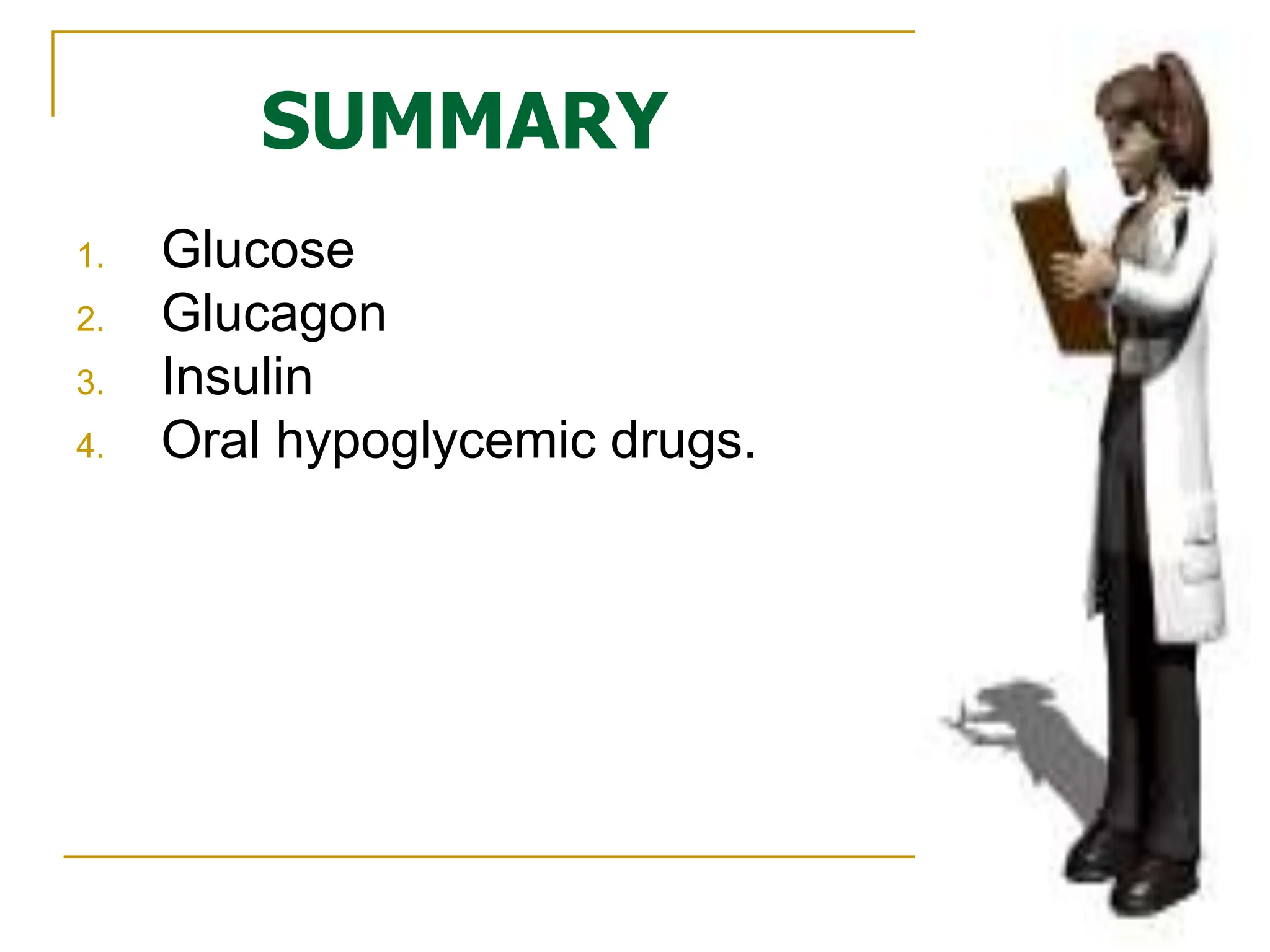 Kampala international university Glucagon, insulin & oral hypoglycemic ...
