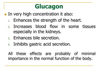 Kampala international university Glucagon, insulin & oral hypoglycemic ...