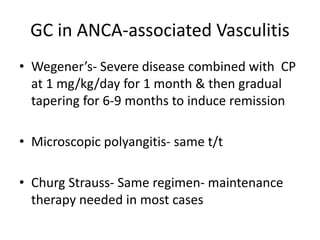 Glucocorticoids in rheumatological diseases | PPT