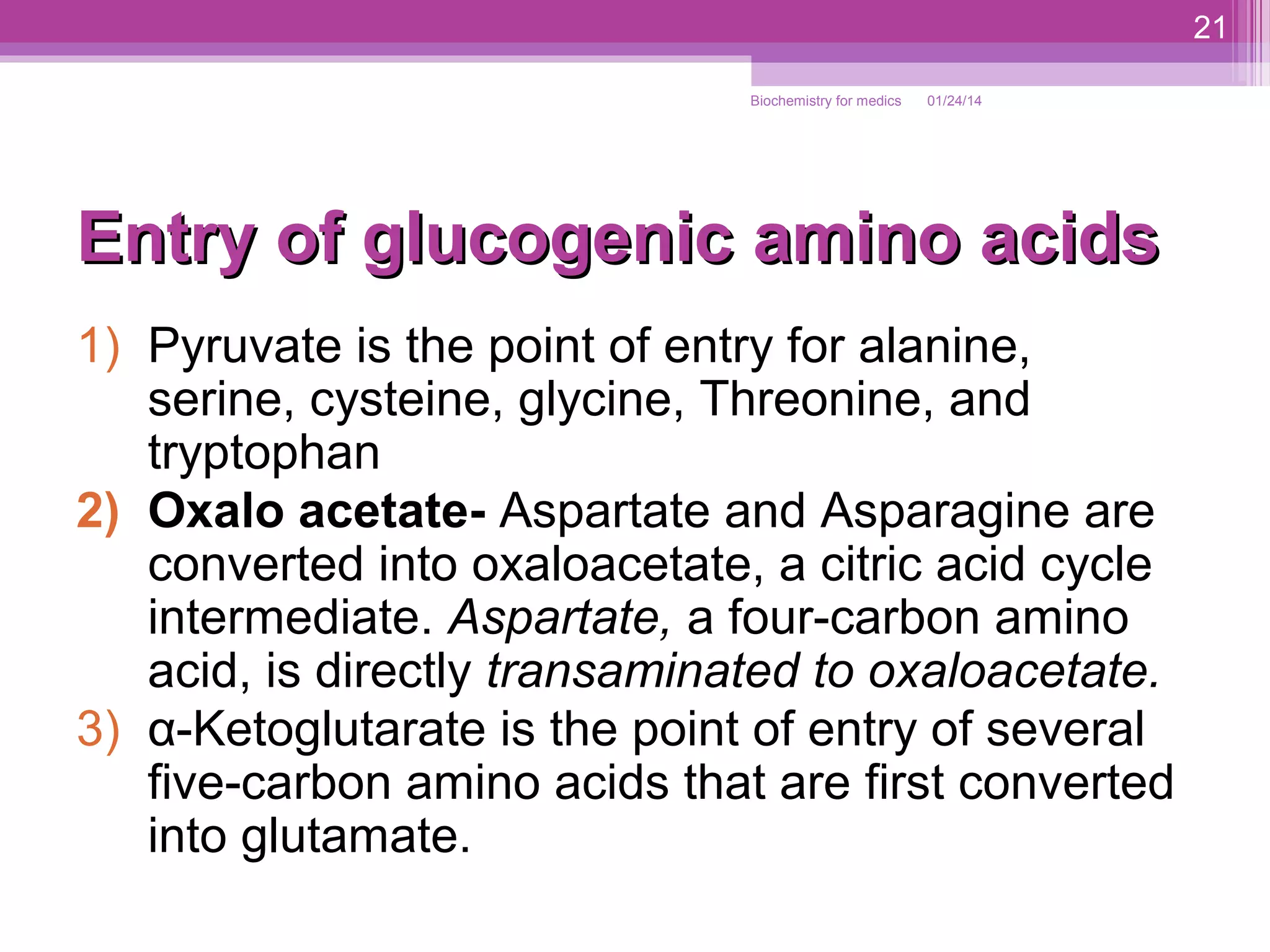 Gluconeogenesis- Steps, Regulation and clinical significance | PPT