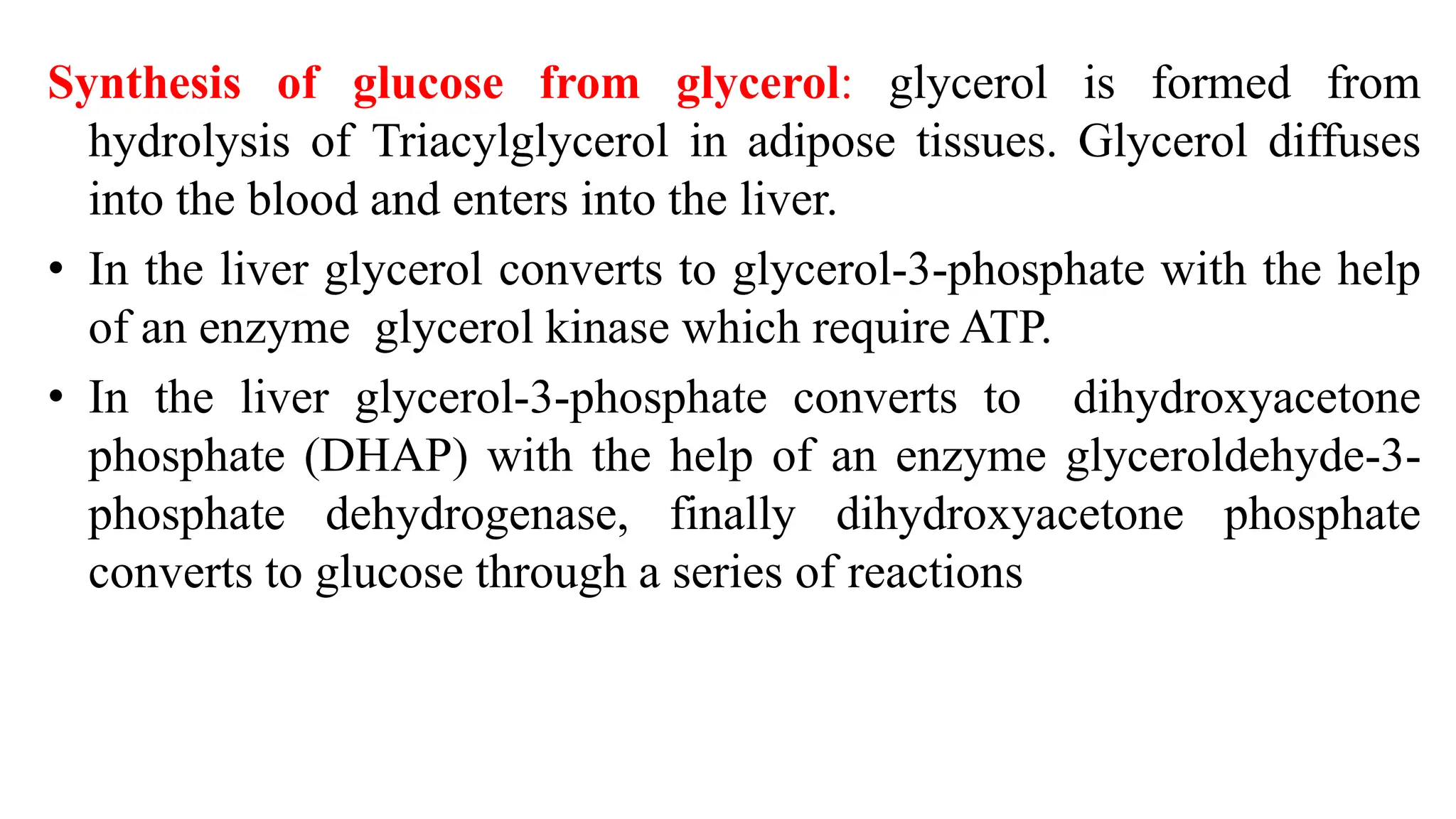 Gluconeogenesis Pathway and various sources of gluconeogenesis | PDF