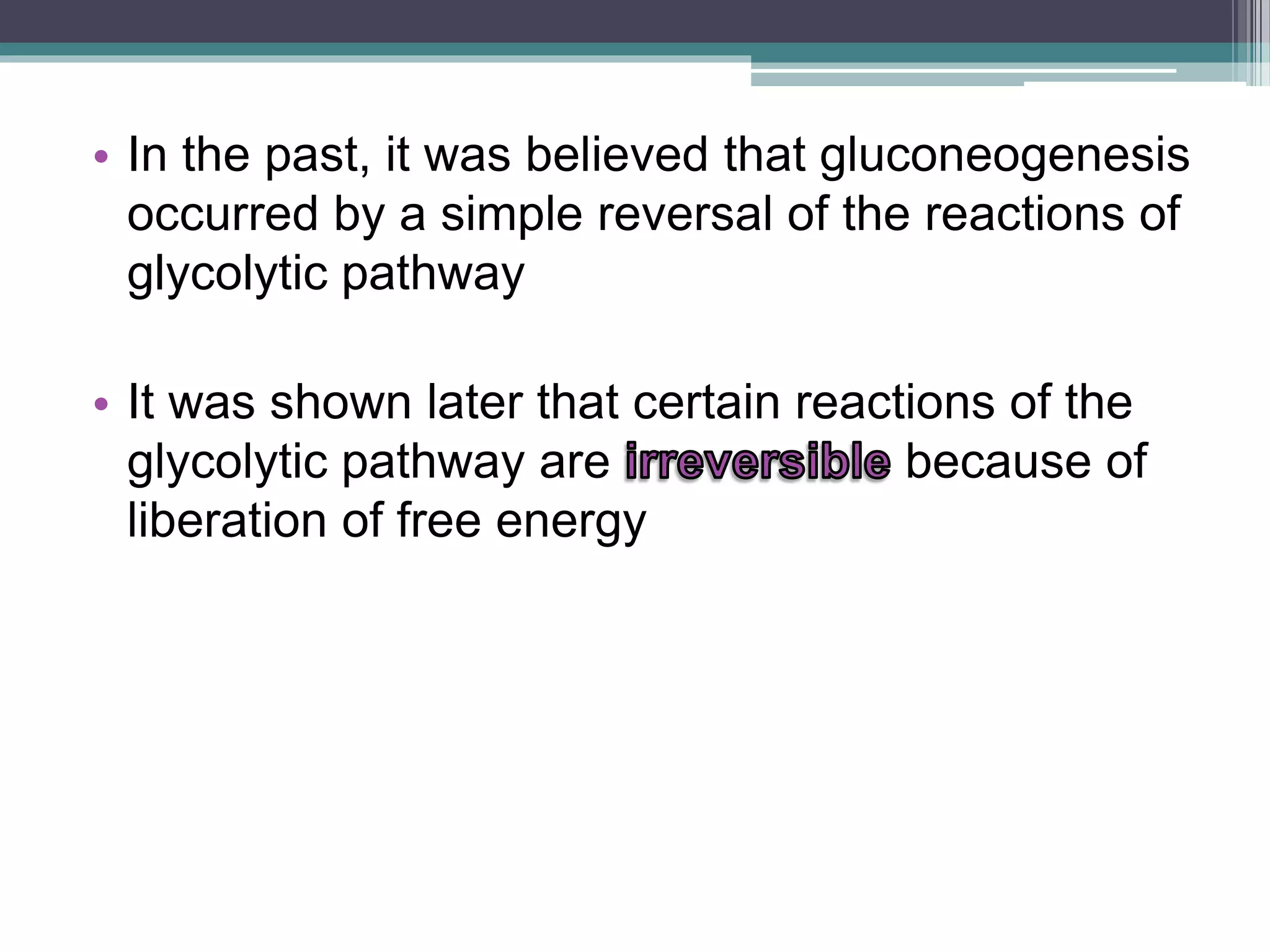 Gluconeogenesis and glycogen metabolism | PPTX