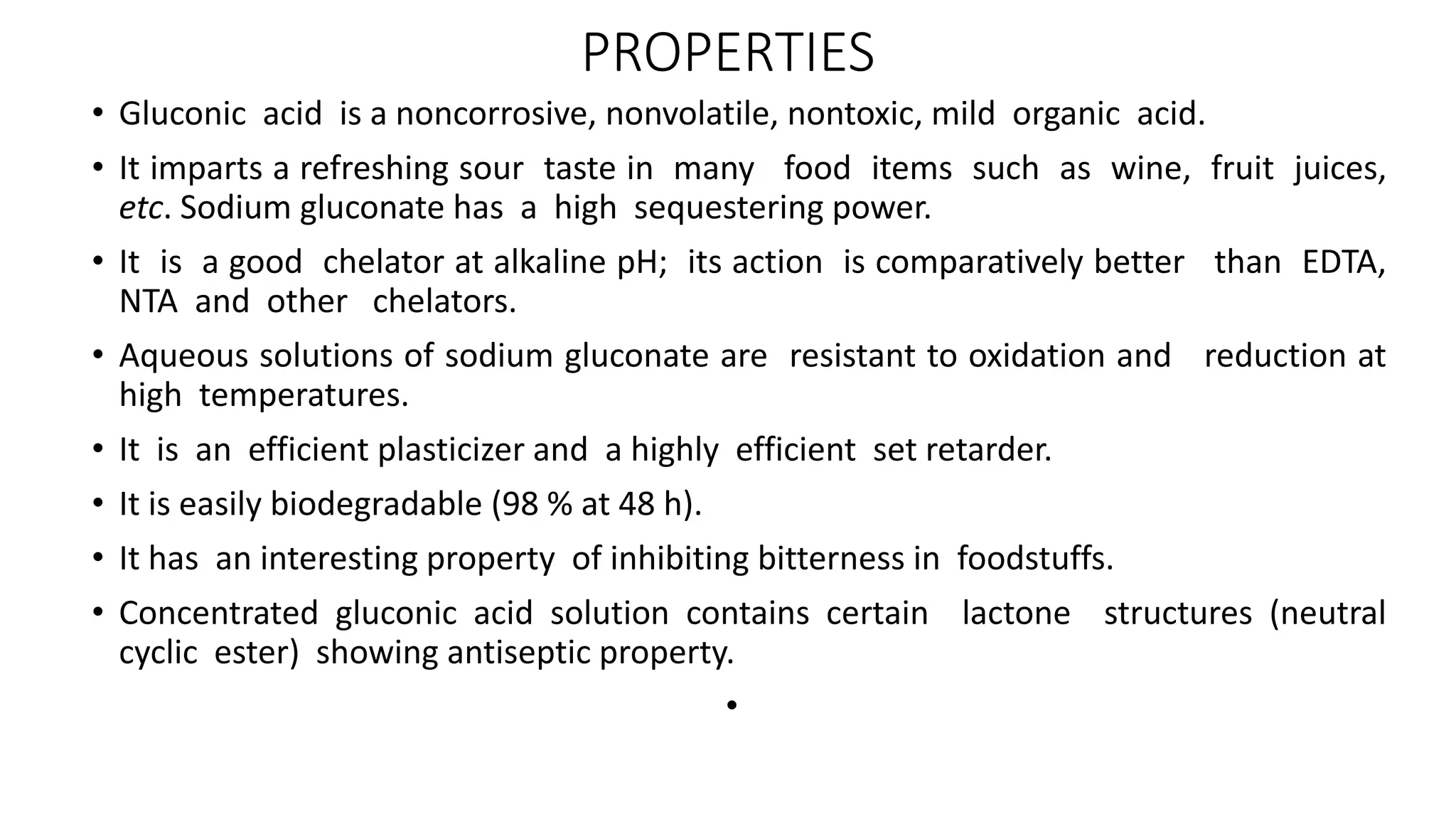 Gluconic acid | PPT