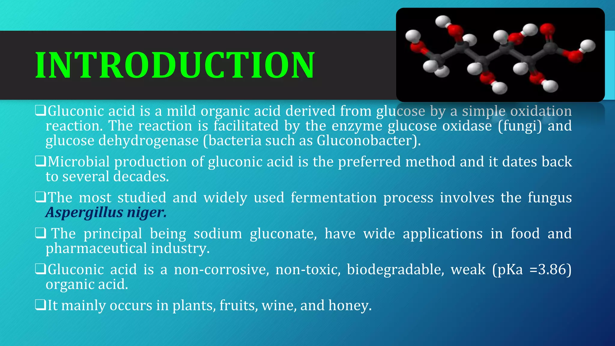 Gluconic acid | PPTX