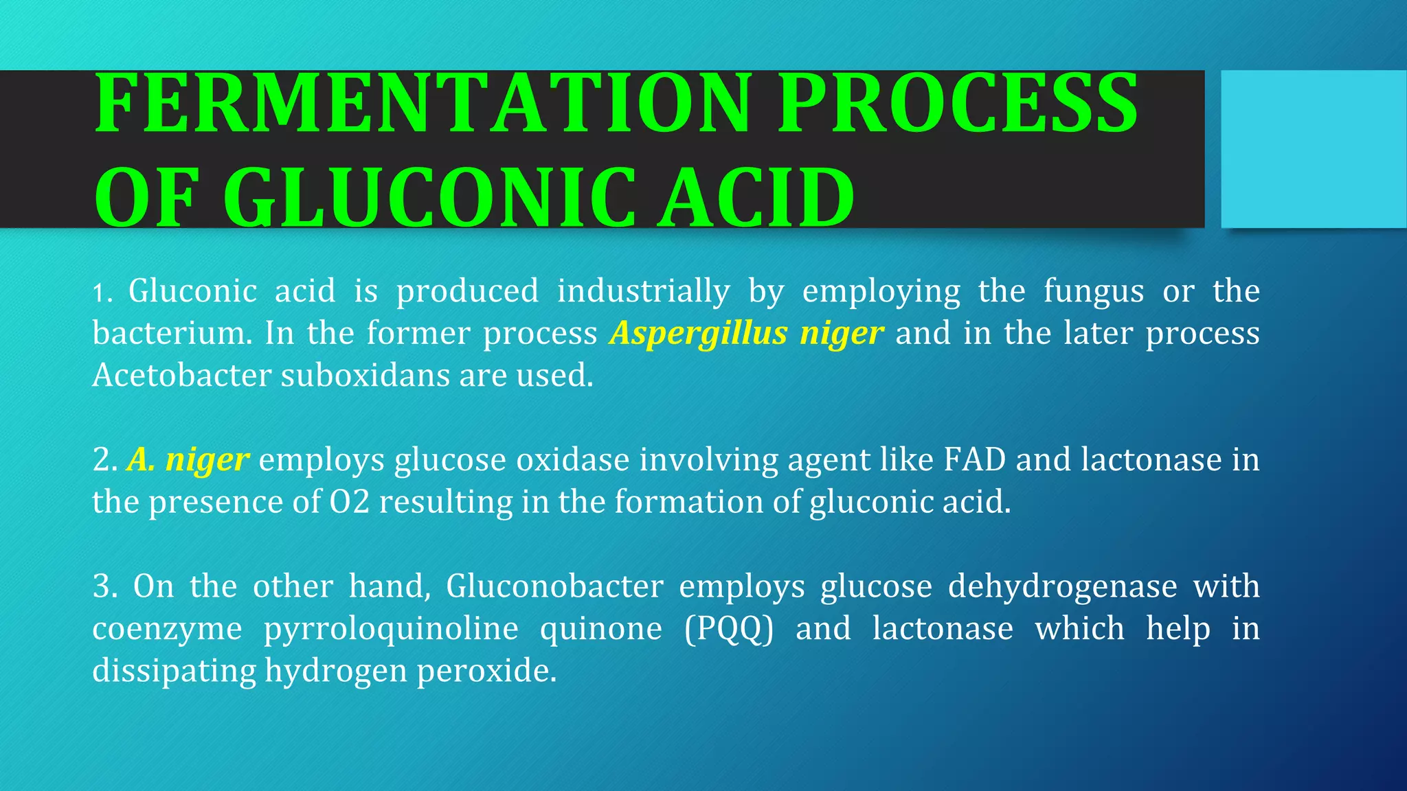 Gluconic acid | PPTX