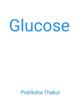 Glucose | PDF