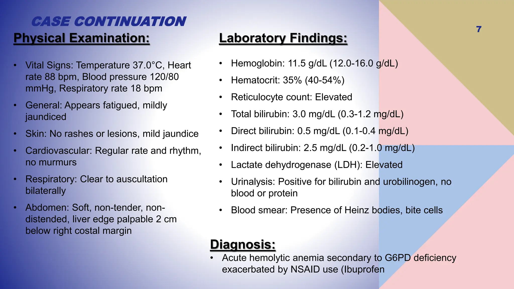 glucose-6-phosphate dehydrogenase (G6PD) Deficiency.pptx