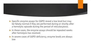 Glucose 6-phosphate dehydrogenase deficiency anemia.pptx