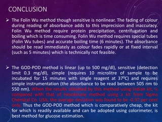 Glucose estimation | PPTX