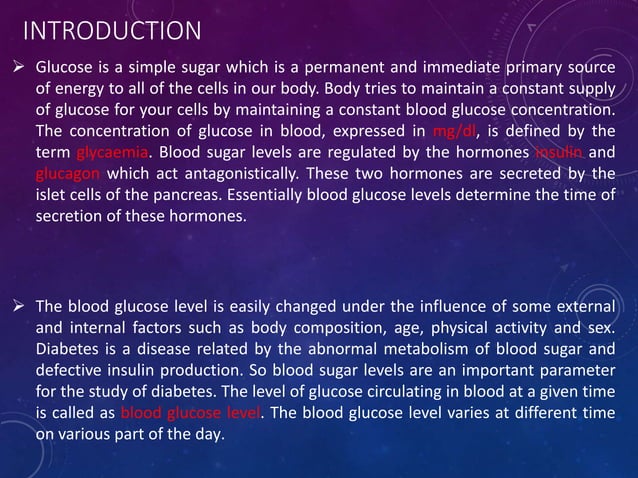 Glucose estimation | PPTX