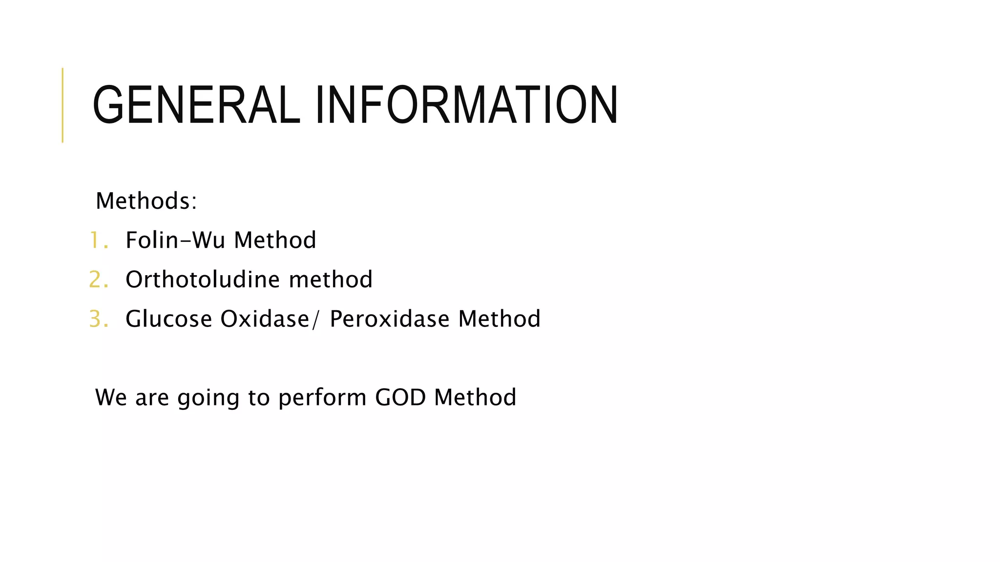 Estimation Glucose in blood | PPTX